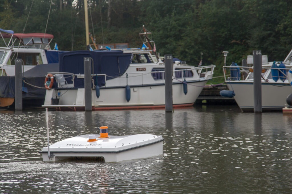 WasteShark plastic-eating drone is fully autonomous