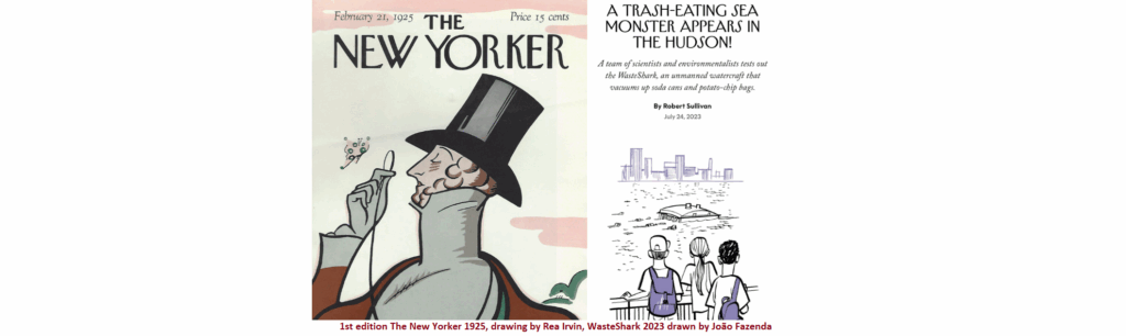 A Trash-Eating Sea Monster Appears in the Hudson! - RanMarine