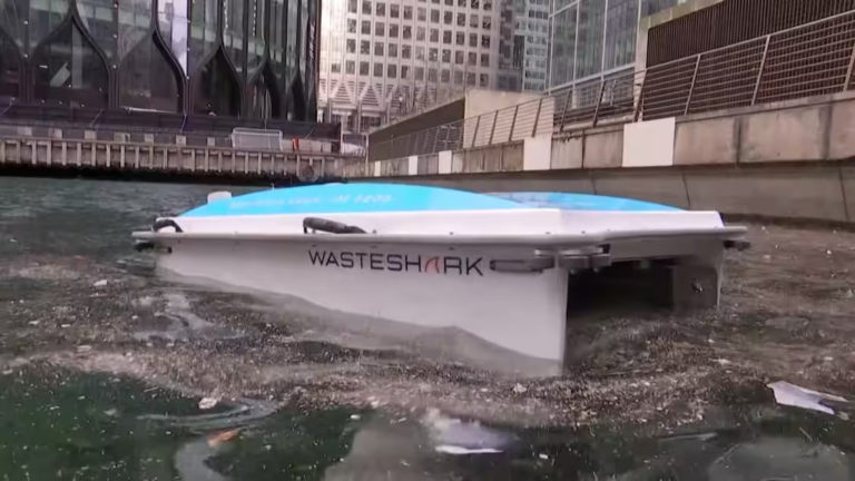 Battery-powered ‘shark’ cleans plastic-infested waters - RanMarine