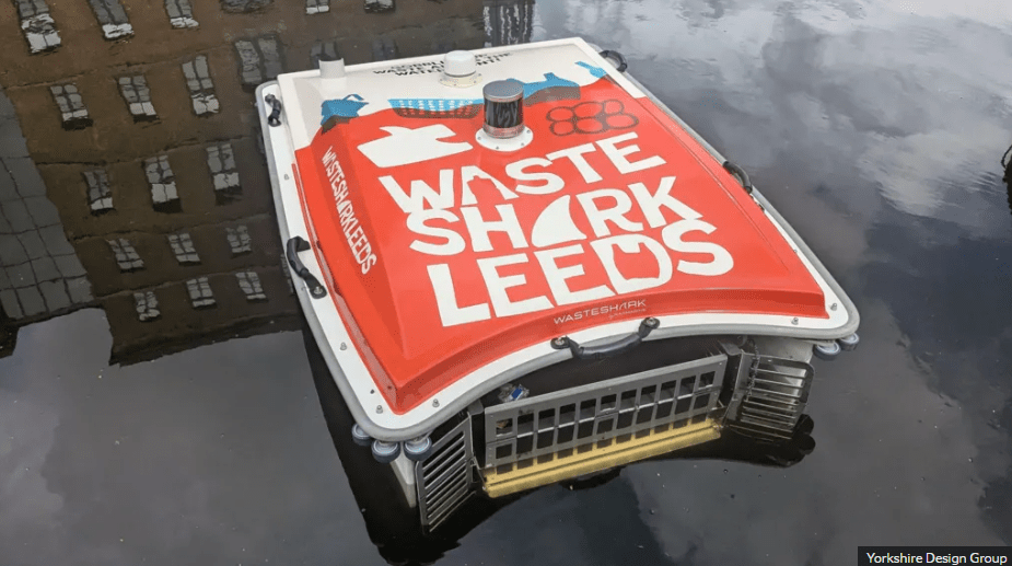WasteShark robot to clean Yorkshire canals and rivers - RanMarine